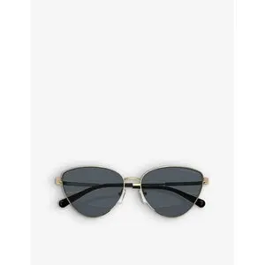 Michael Kors Mk1140 Cortez Cat-eye Sunglasses - Gold