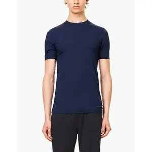 Zimmerli Pureness Round-neck Stretch-woven T-shirt