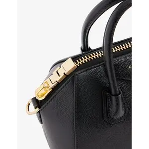 Givenchy Antigona Mini Leather Top Handle Bag - Black