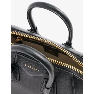 Givenchy Antigona Mini Leather Top Handle Bag - Black