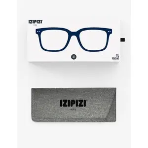 IZIPIZI L Square-framed Reading Glasses - Navy