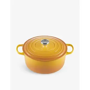 LE CREUSET Signature Oval Cast-iron Casserole Dish 29cm Nectar