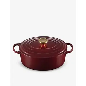 LE CREUSET Signature Oval Cast-iron Casserole Dish 29cm Rhone