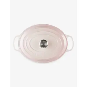 LE CREUSET Signature Oval Cast-iron Casserole Dish - Shell Pink