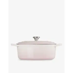 LE CREUSET Signature Oval Cast-iron Casserole Dish - Shell Pink