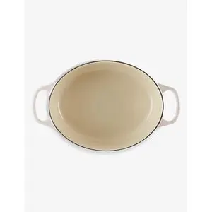 LE CREUSET Signature Oval Cast-iron Casserole Dish - Shell Pink