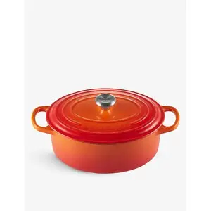 LE CREUSET Signature Oval Cast-iron Casserole Dish 29cm Volcanic
