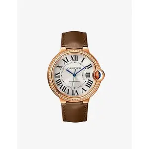 CARTIER Ballon Bleu 18ct Rose-gold And Diamond Watch - Rose Gold / Diamonds