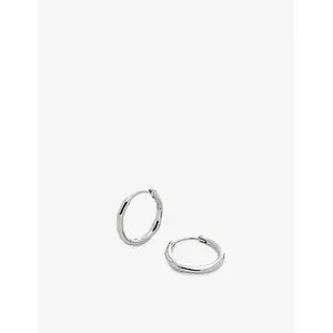 Monica Vinader Siren Muse Small Hoop Earrings - Sterling Silver