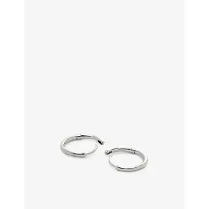 Monica Vinader Siren Muse Hoop Earrings - Sterling Silver