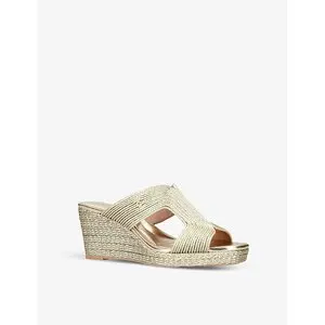 Carvela Gala Rope-effect Woven Heeled Sandals