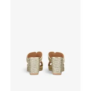 Carvela Gala Rope-effect Woven Heeled Sandals