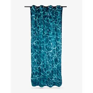 SELETTI Wears Toiletpaper Water Woven Curtain 280cm - One-color