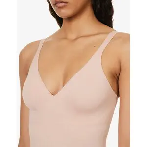 Wolford 3w Forming Stretch-cotton Body - Rose