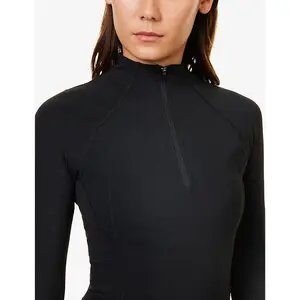 ADANOLA Long-sleeve Quarter-zip Training Top
