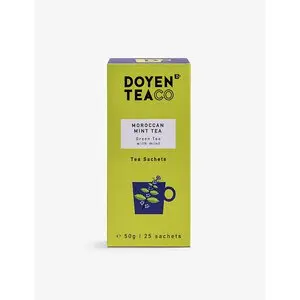 DOYEN TEA CO Moroccan Mint Tea Box Of 25 50g - One-color