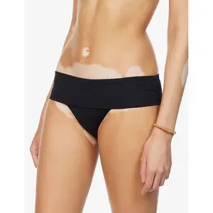 Melissa Odabash Brussels High-rise Bikini Bottoms - Black