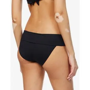 Melissa Odabash Brussels High-rise Bikini Bottoms - Black