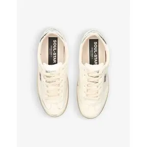 GOLDEN GOOSE Soulstar 80185 Distressed Leather Low-top Trainers - White/oth
