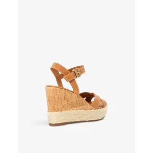 DUNE Crossover-strap Wedge Sandals