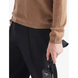 Prada Regular-fit Crewneck Cashmere Jumper