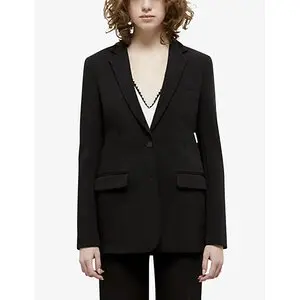 The Kooples Straight-fit Stretch-crepe Blazer - Bla01