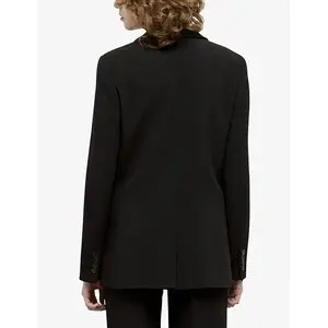 The Kooples Straight-fit Stretch-crepe Blazer - Bla01