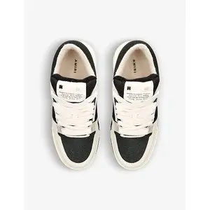 Amiri Ma-1 Leather Low-top Trainers - White/blk
