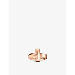 Tiffany & Co. T T1 Wide 18ct Rose-gold Ring - 18k Rose Gold