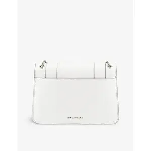 BVLGARI Forever Serpenti Leather Cross-body Bag - White