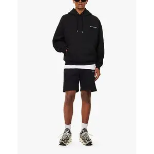MKI MIYUKI ZOKU Hooded Sweatshirt With Logo Print - Black