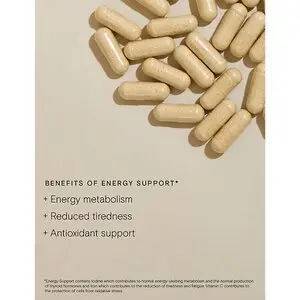 WILD NUTRITION Energy Support Supplements 60 Capsules
