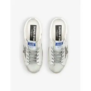 GOLDEN GOOSE Super-star Sabot 81194 Leather Trainers - White/oth