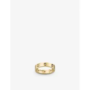 Cartier Love 18ct Yellow-gold And Diamond Wedding Band - Yellow Gold