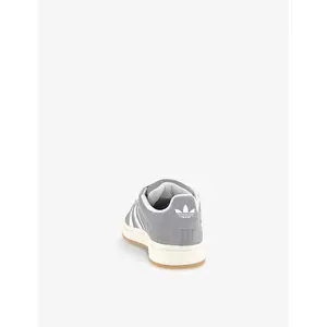 Adidas Campus 00s Brand-stripe Low-top Suede Trainers - Grey White