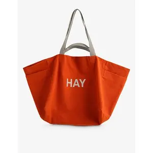 HAY Weekend Bag No 2 Cotton Tote Bag - Red