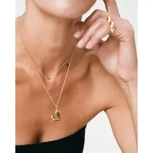 Monica Vinader Heart-shaped Locket Pendant