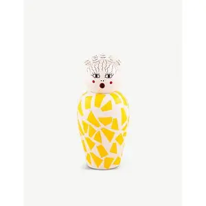 SELETTI Le Canopie Rosio Porcelain And Dolomite Vase - One-color