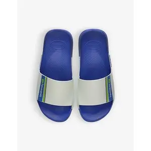 Havaianas Brasil-flag Pvc Sliders
