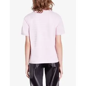 The Kooples Logo-print Cotton T-shirt