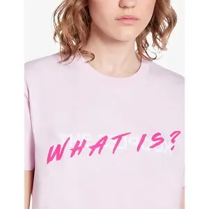 The Kooples Logo-print Cotton T-shirt