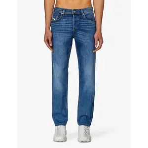 DIESEL® D-finitive Regular-fit Stretch-cotton Jeans - 1