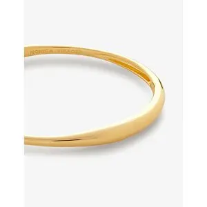 Monica Vinader Nura Reef Bangle - Yellow Gold