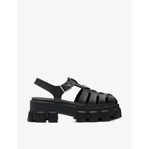 Women's Black Chunky Sandals