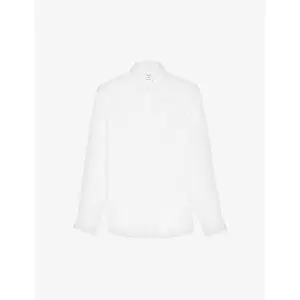 REISS Ruban Regular-fit Linen Shirt - White