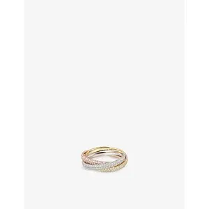 Cartier Trinity Diamond Ring - Multicolour