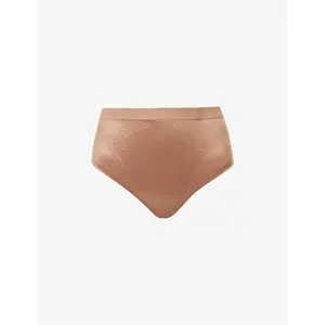 Spanx Shape™ Invisible Stretch-woven Thong - Cafe Au Lait