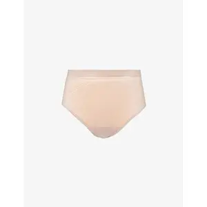 Spanx Shape™ Invisible Stretch-woven Thong - Champagne Beige