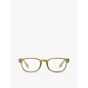 IZIPIZI Square-framed Reading Glasses - Golden Green
