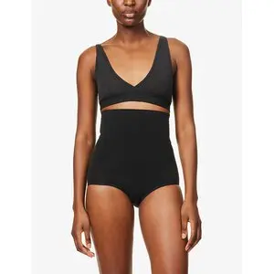 Spanx Sculpt™ Seamless Power High-waisted Briefs - Very Black